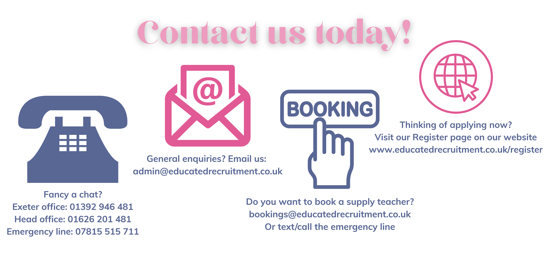 Educated Recruitment - supply teachers teignbridge, torbay, south hams